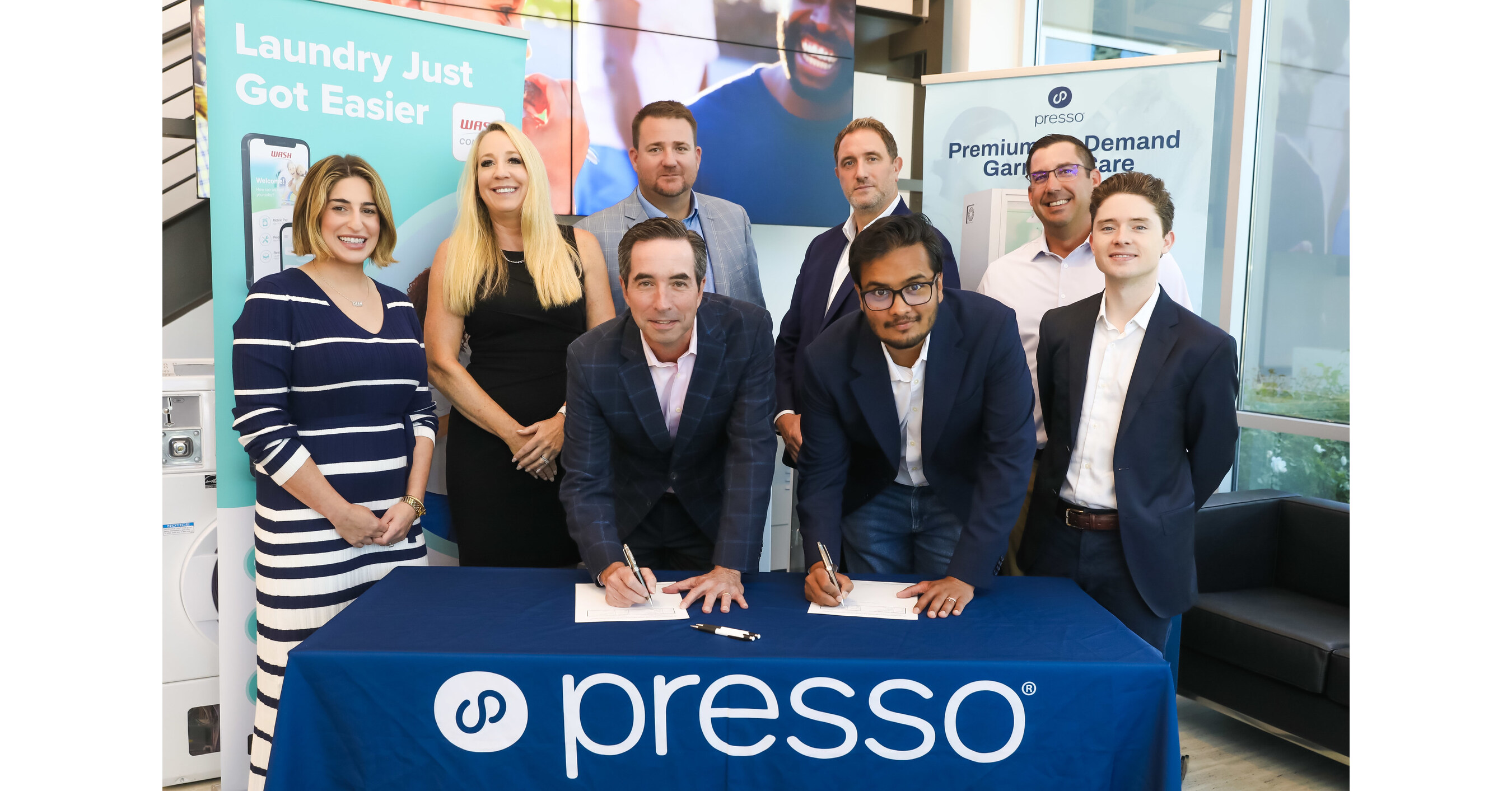 Presso® Joins Forces with WASH Multifamily to Introduce 5-Minute "Press ...