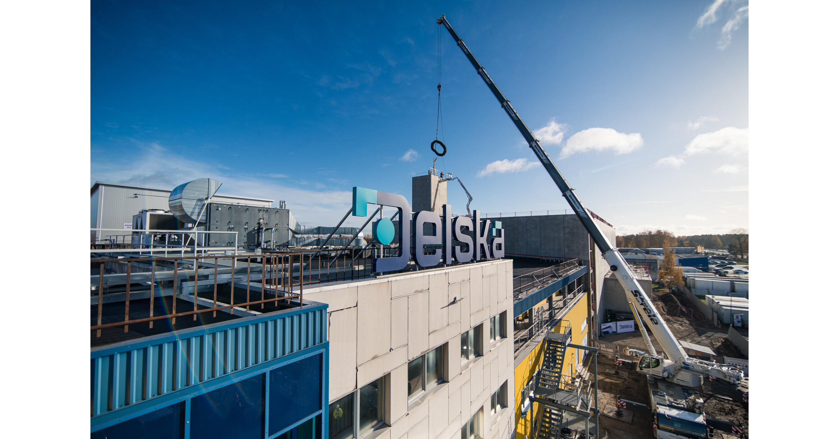 Delska Celebrates a Topping Out Ceremony for the Most Sustainable Data ...
