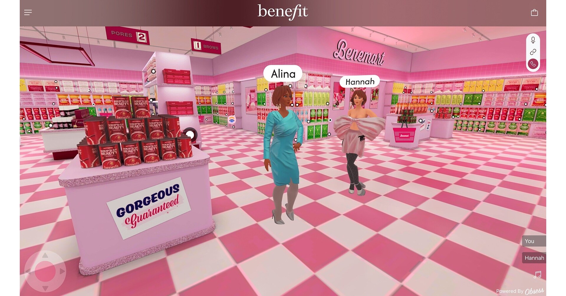 Benefit Cosmetics Partners with Obsess to Launch 'The Benemart' Virtual ...