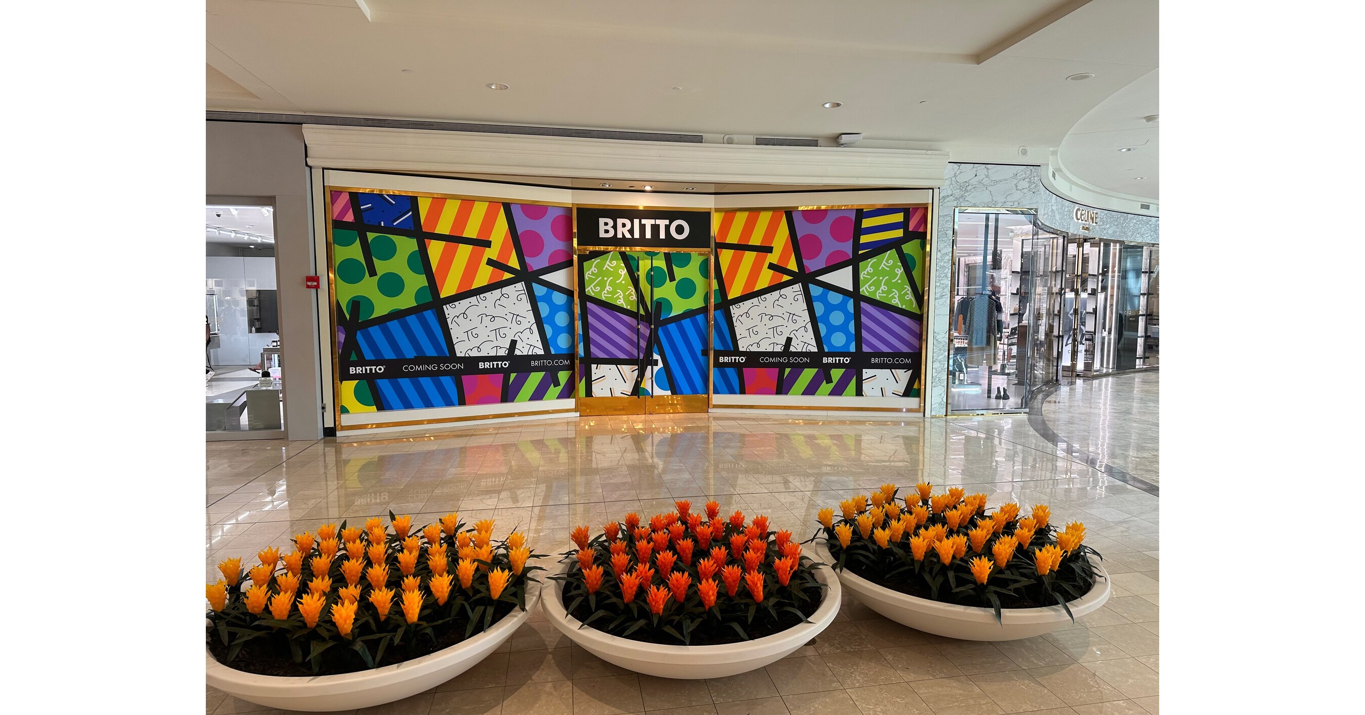 Grand Opening of BRITTO® Store at Phipps Plaza in Atlanta, Georgia: A ...