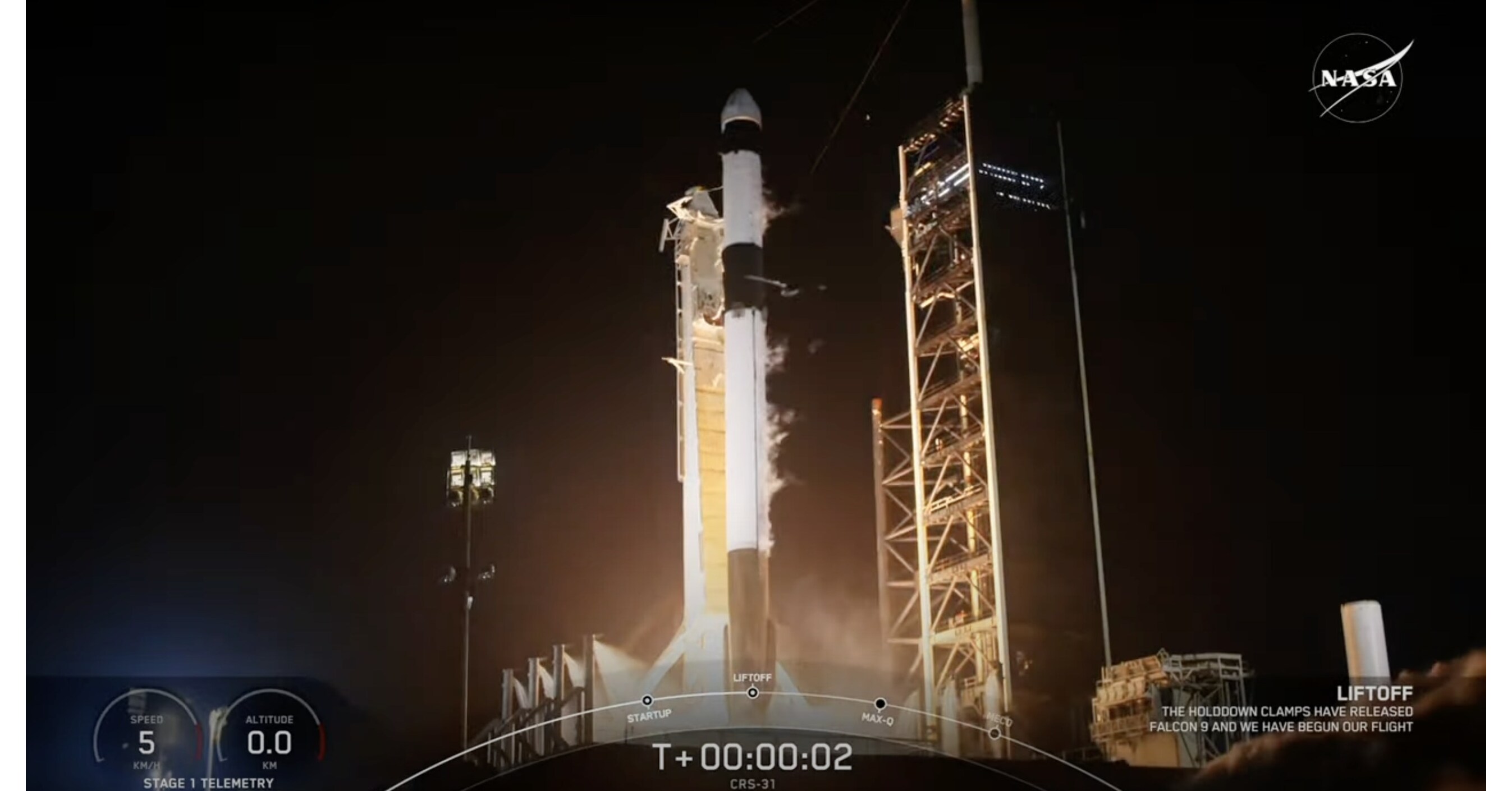 NASA Science, Cargo Launch on 31st SpaceX Resupply Mission to Station