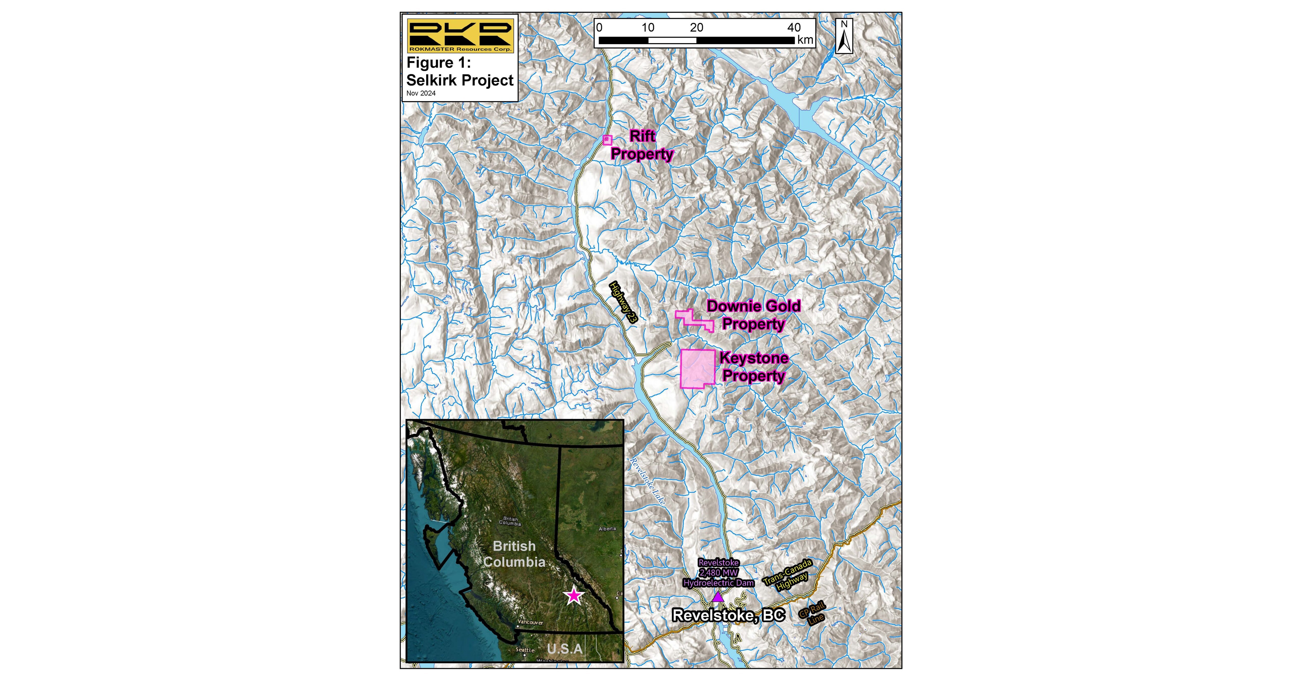 Rokmaster Samples 657.0 g/t Ag and 11.46% Zn on the Selkirk Project
