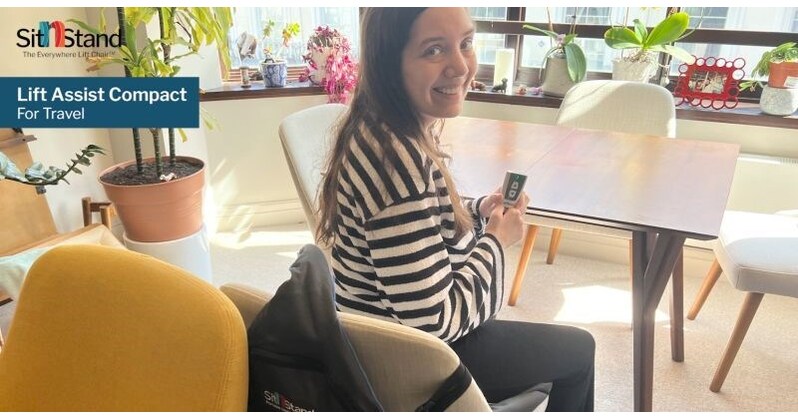 SitnStand, the Everywhere Lift Chair™, Empowers People with Mobility ...