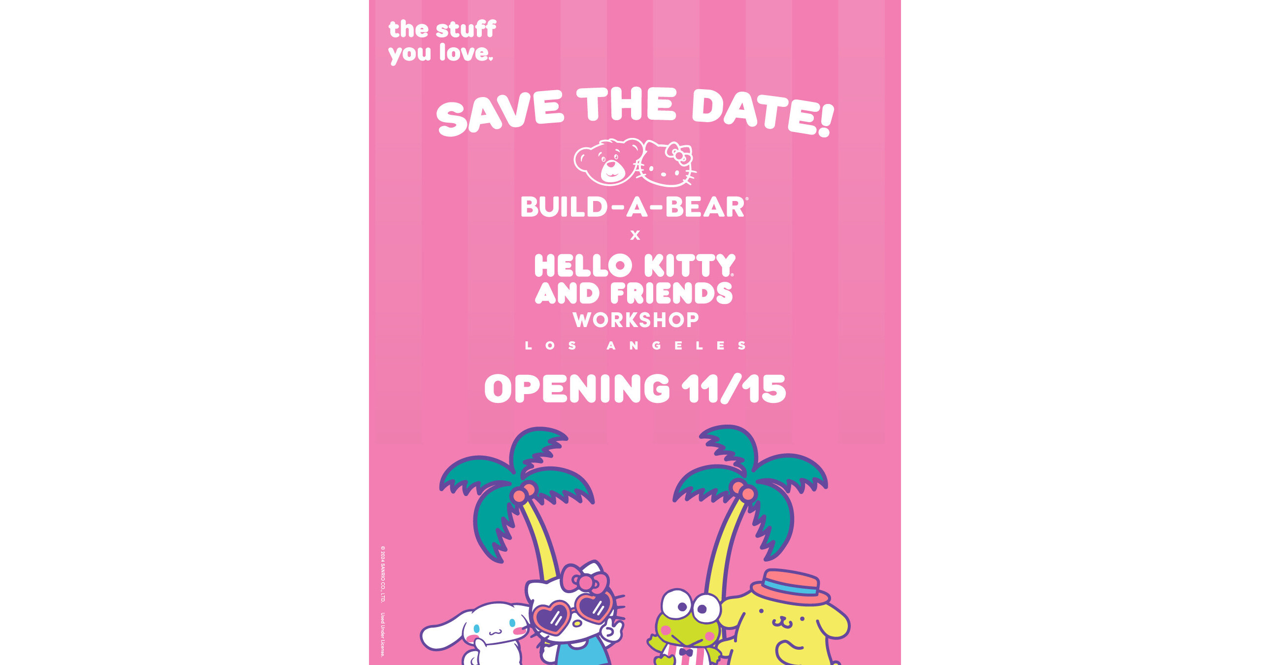 Build-A-Bear and Hello Kitty® Team Up in Los Angeles for First-Ever ...