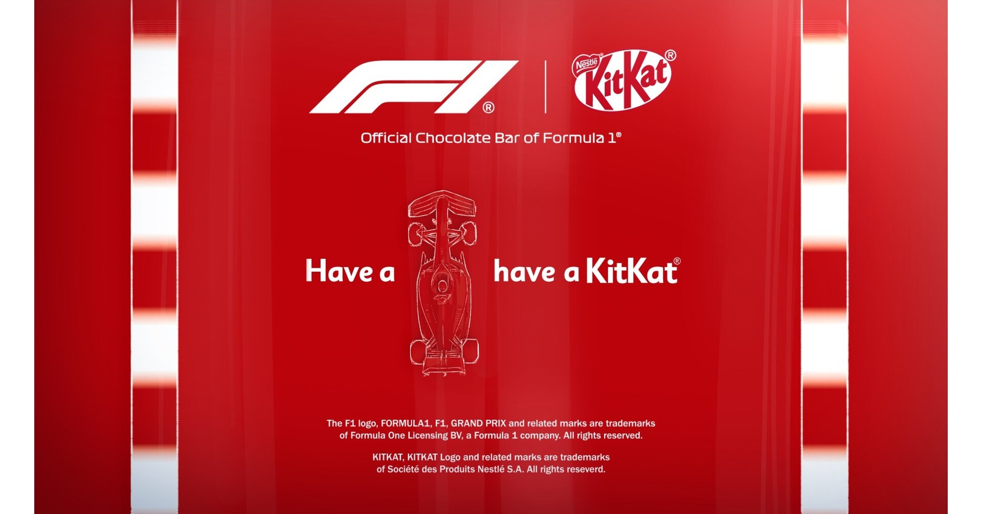 KitKat® se convierte en el Chocolate Oficial de la Fórmula 1®