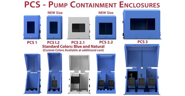 Peabody Engineering Adds New Sizes to Line of Pump Containment Enclosures
