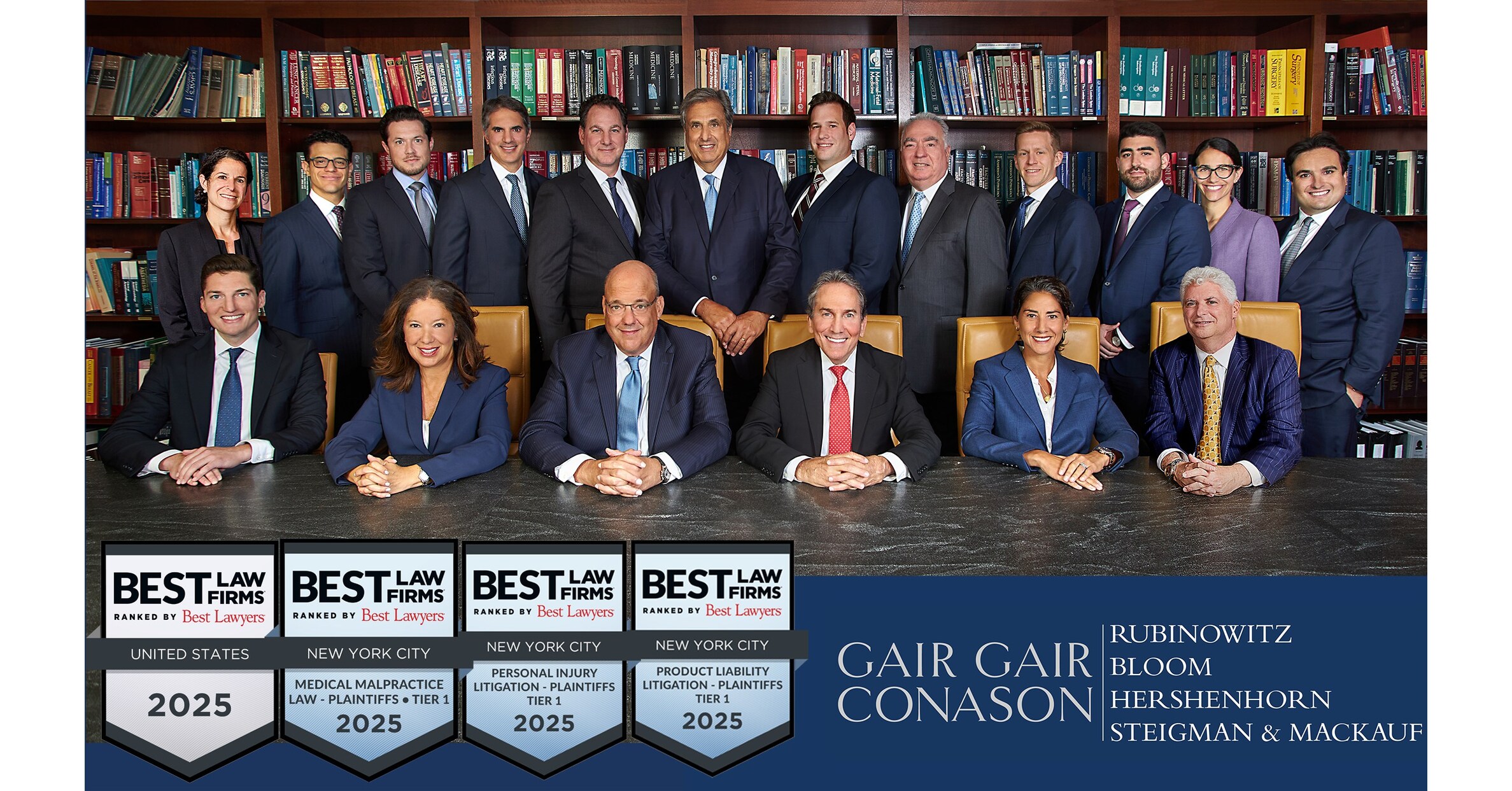 Gair, Gair, Conason, Rubinowitz, Bloom, Hershenhorn, Steigman & Mackauf ...