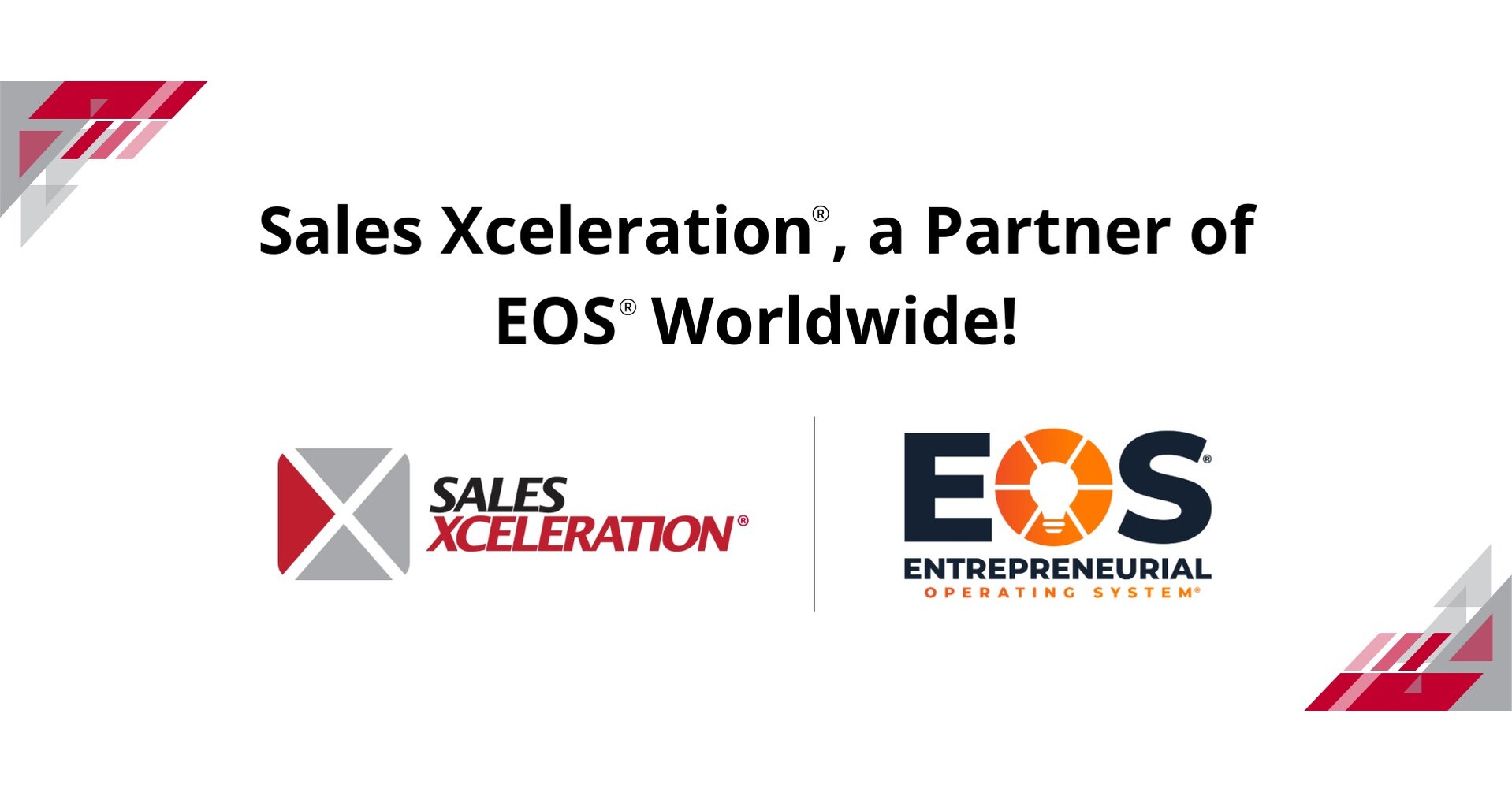 Sales Xceleration and EOS Worldwide Announce Partnership