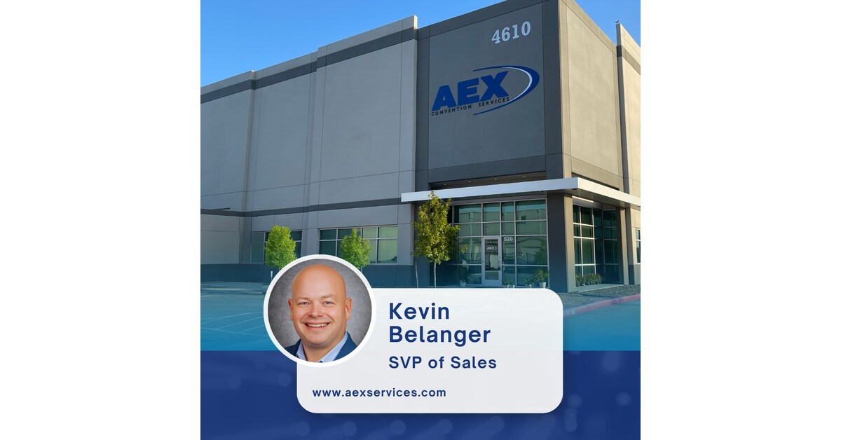 AEX Names Kevin Belanger as SVP of Sales to Propel Vision and Expansion