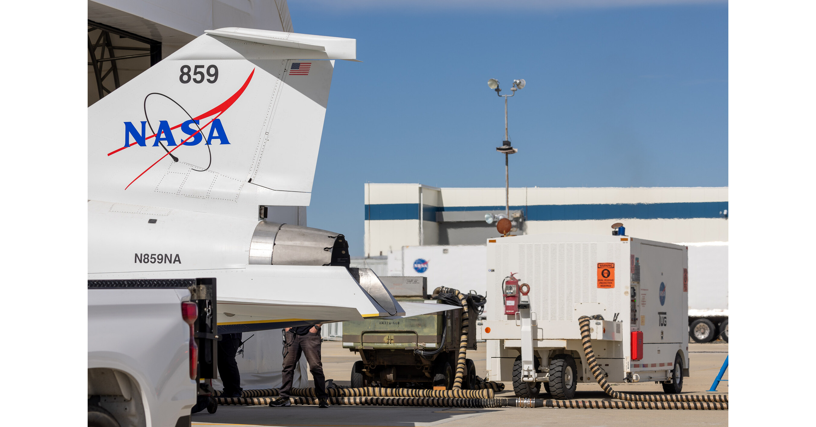 X-59 Engine Roars, Lockheed Martin Starts Last Major Ground Test