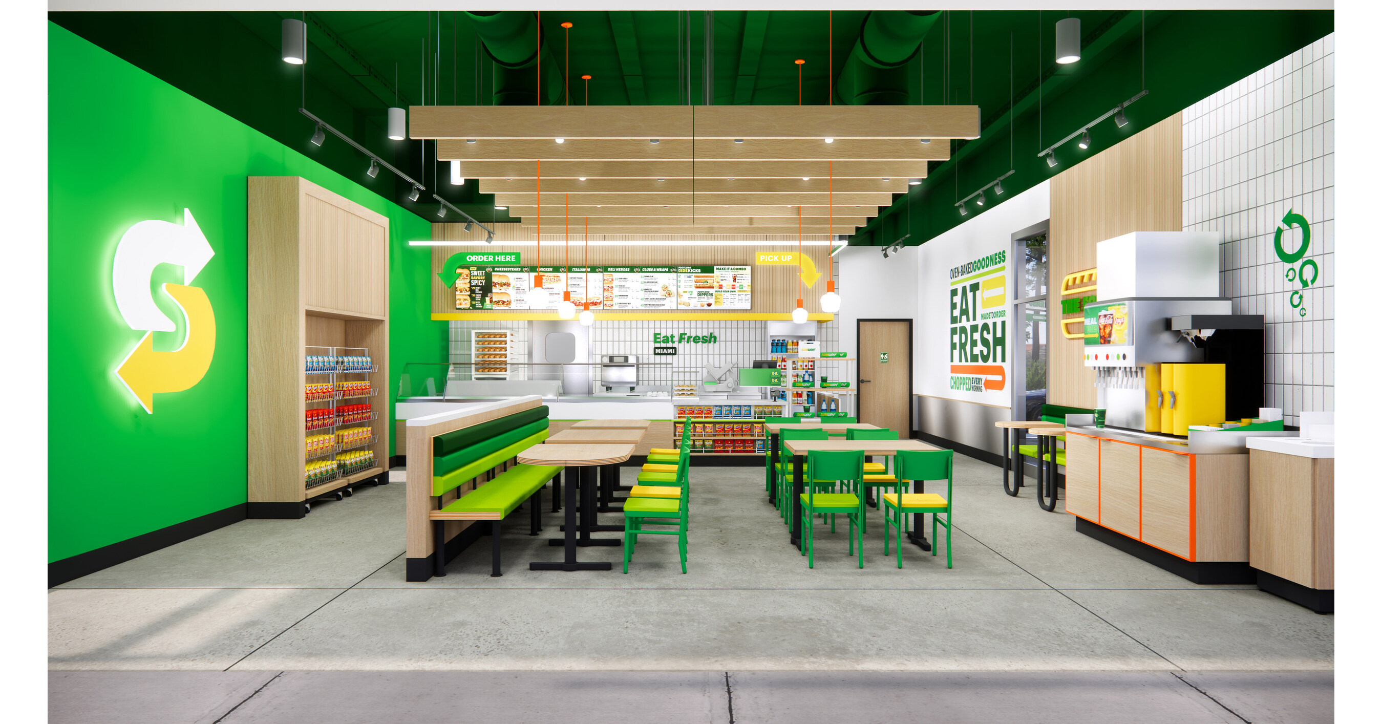 Subway Unveils New Global Restaurant Design