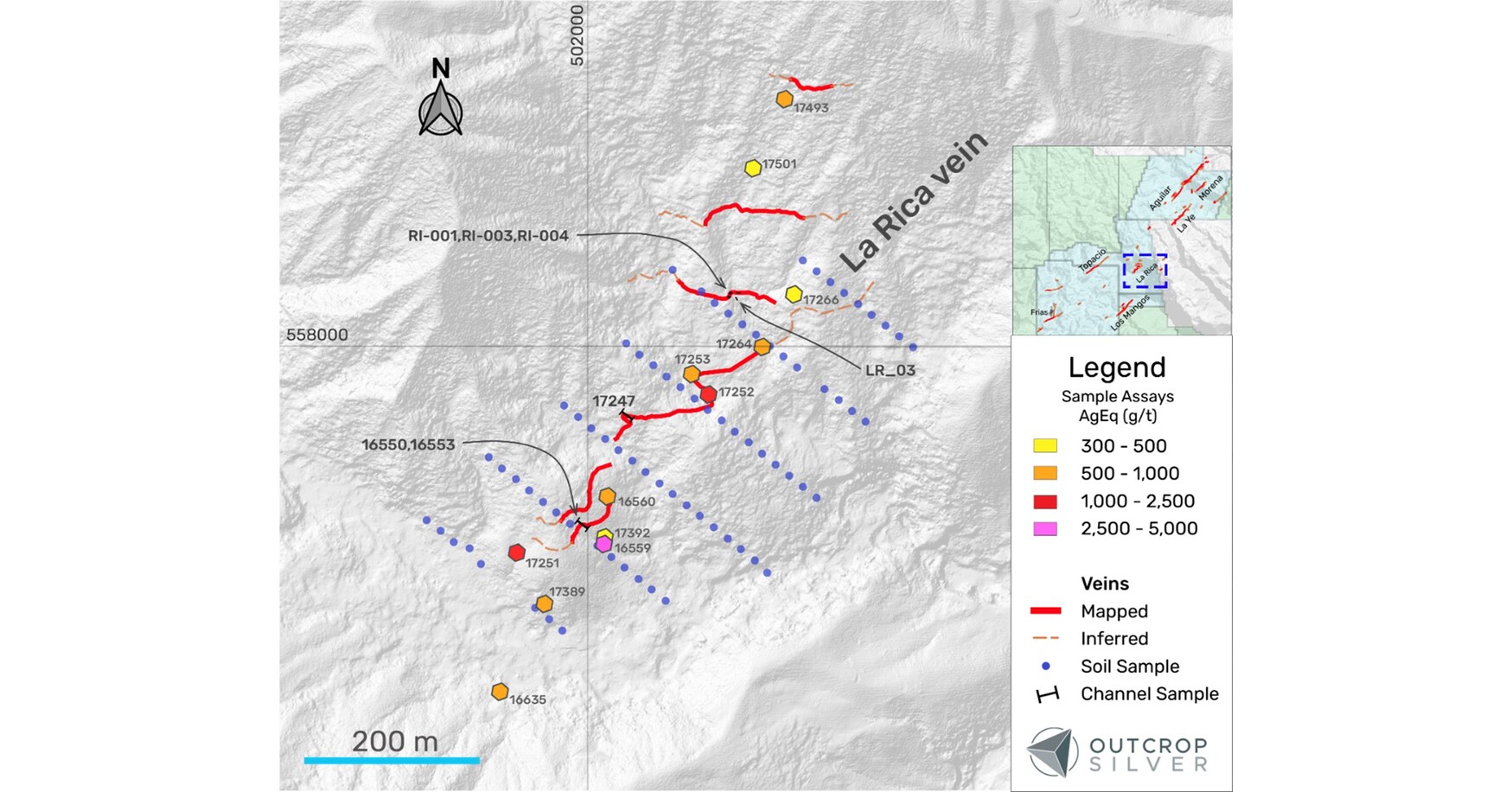 OUTCROP SILVER PROVIDES AN UPDATE ON ITS REGIONAL EXPLORATION PROGRAM ...