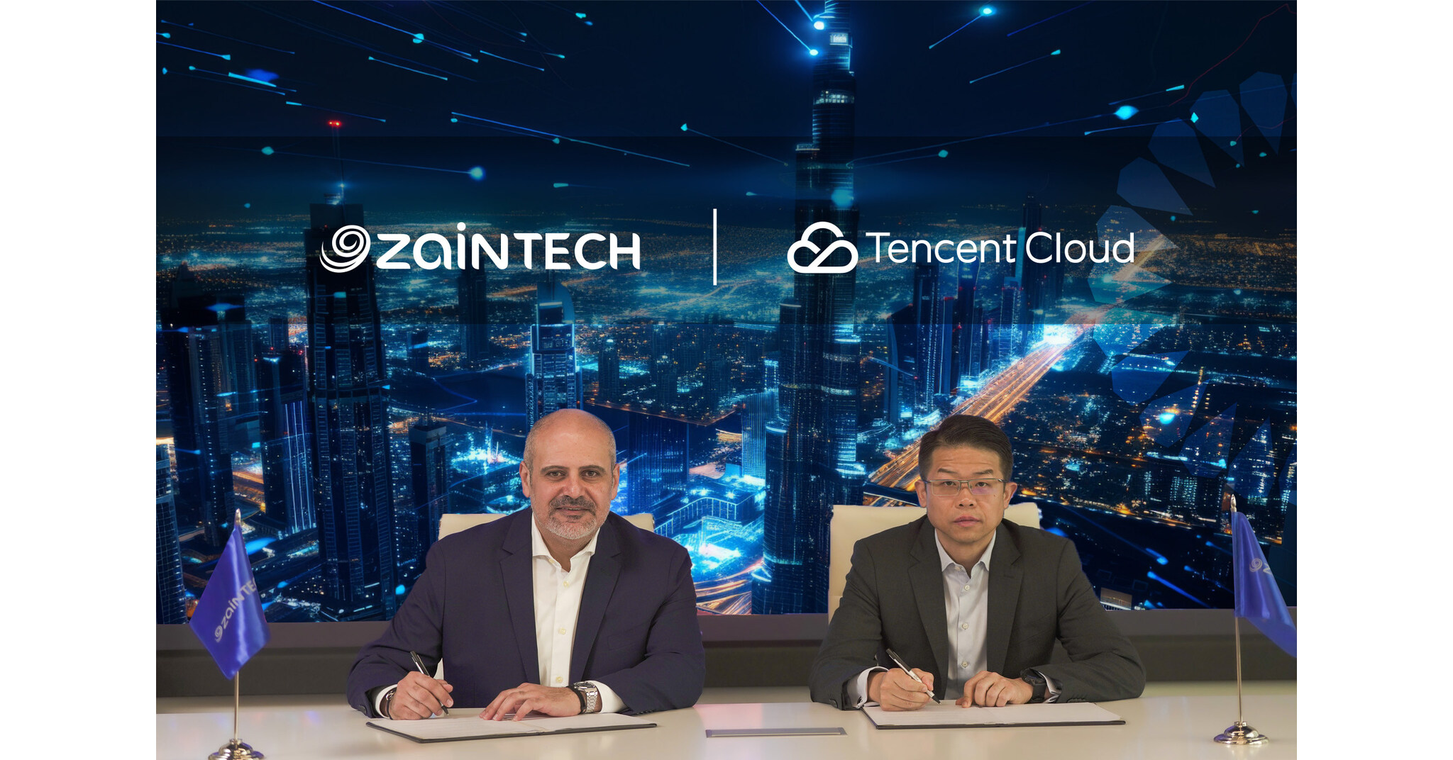 ZainTECH and Tencent collaborate to introduce advanced Digital Twin ...