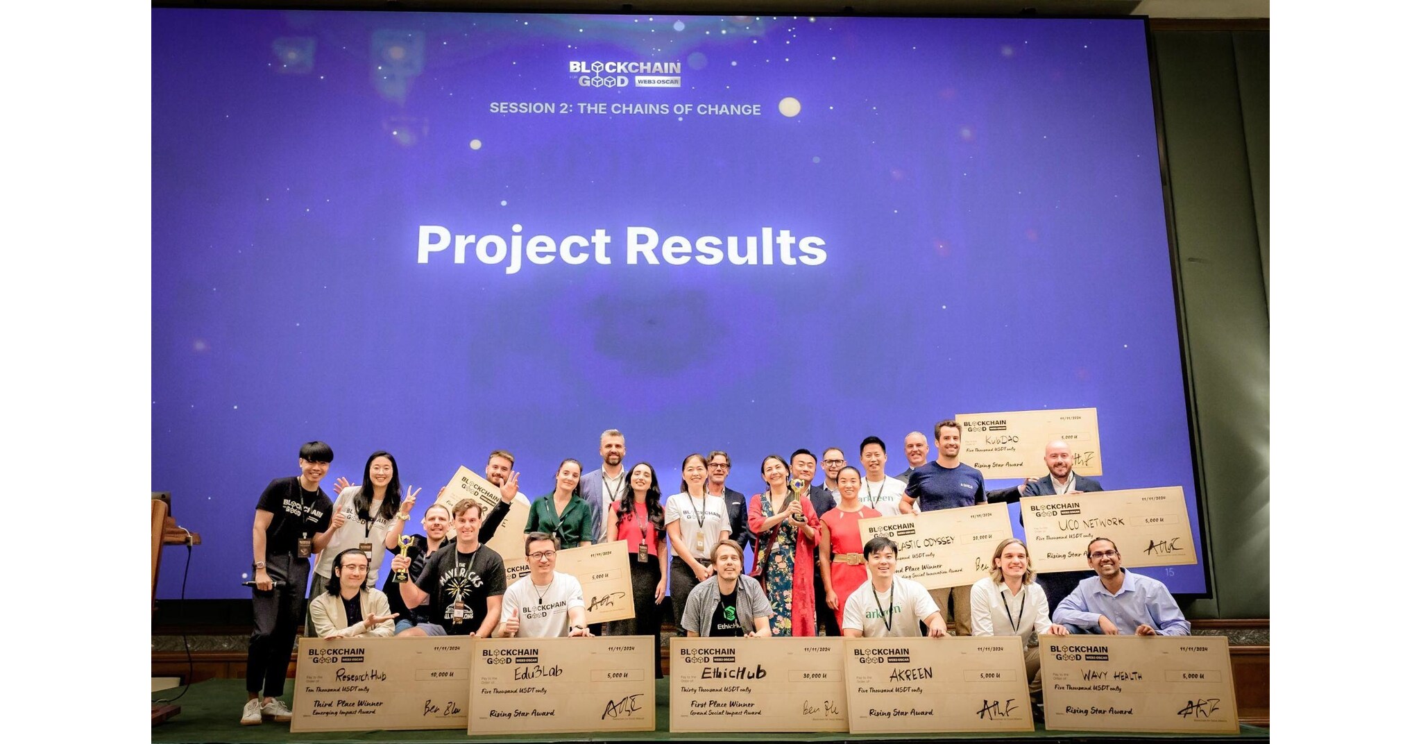 Blockchain for Good Alliance Hosts Web3 Oscar, Celebrating Innovators ...