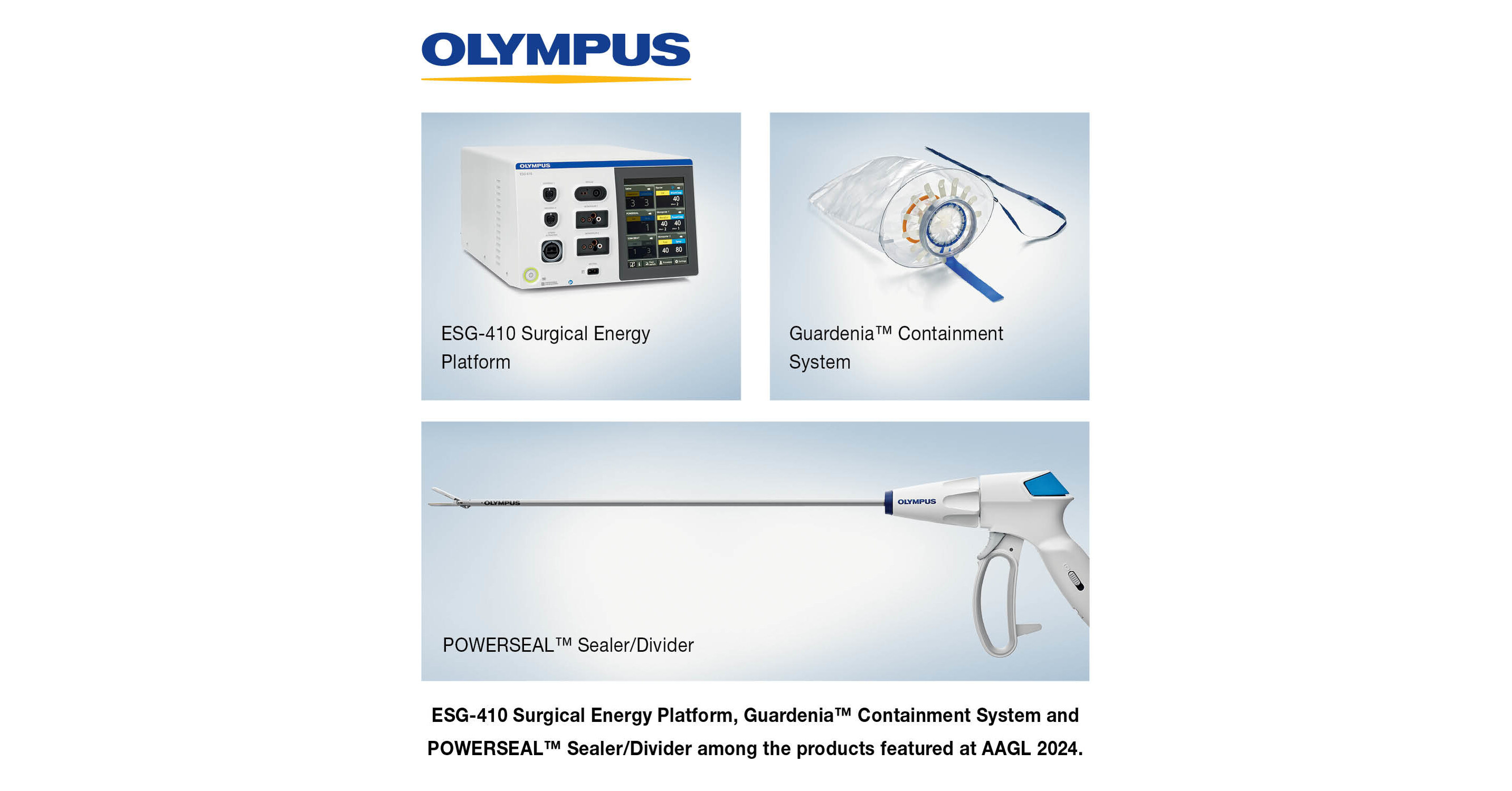 Olympus Showcases a Broad Range of Solutions in Gynecology at AAGL