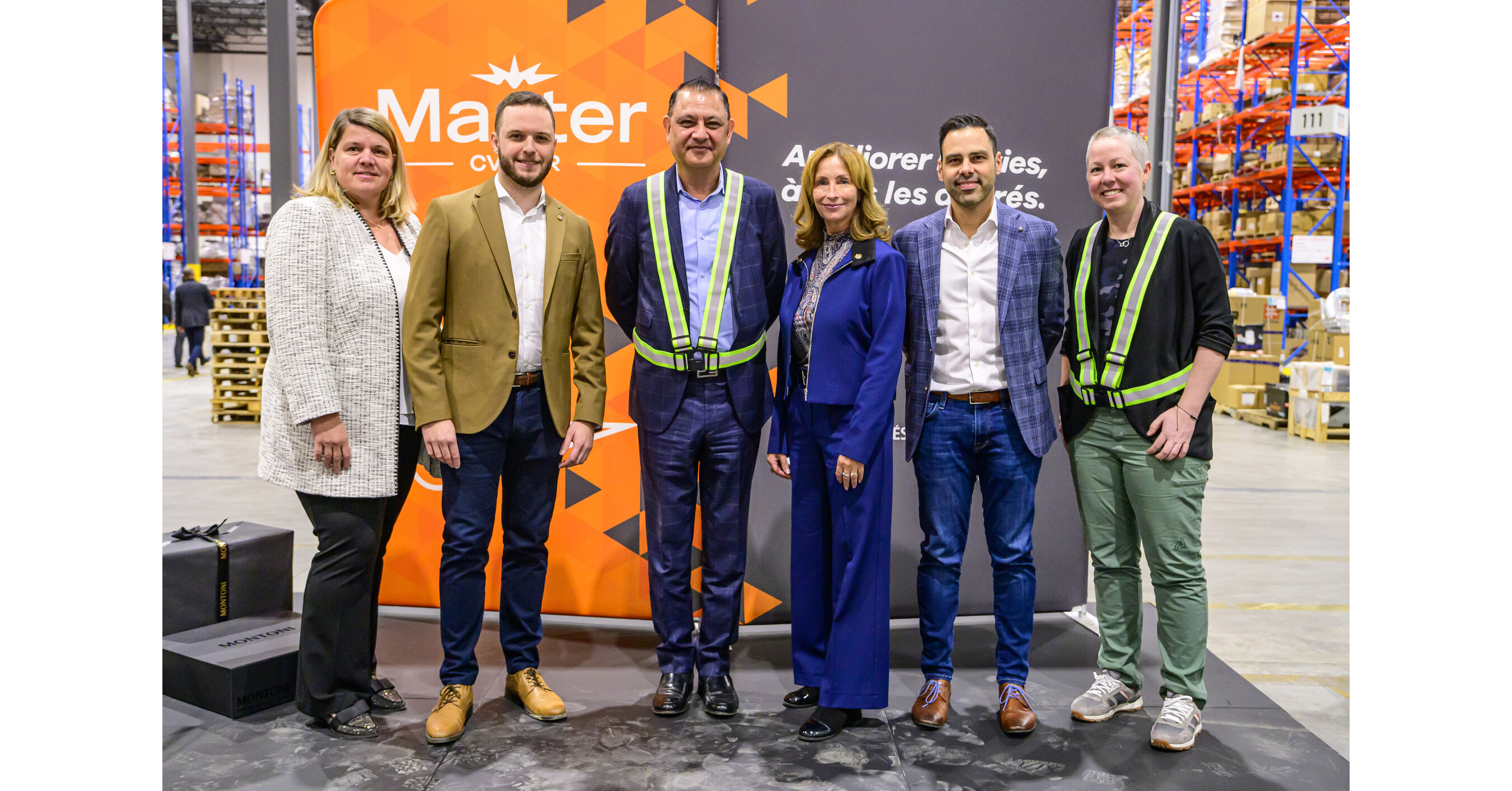 Le Groupe Master inaugure son centre de distribution de pointe certifié LEED Or sur la Rive-Sud ...