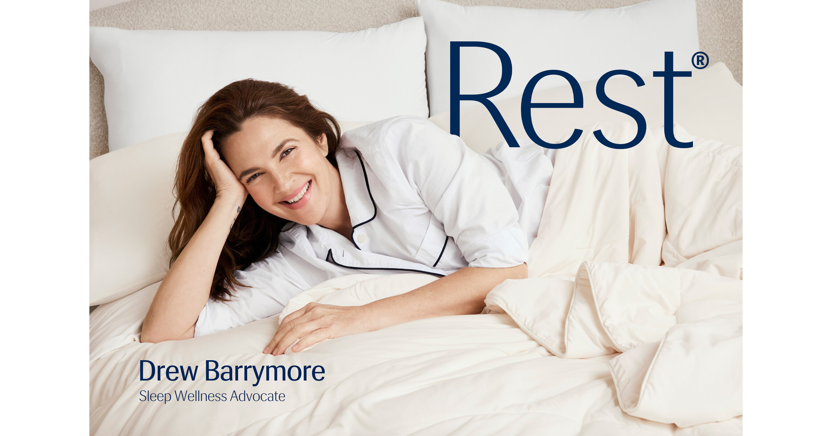 DREW BARRYMORE PARTNERS WITH REST®, LEADERS IN COOLING FABRIC ...