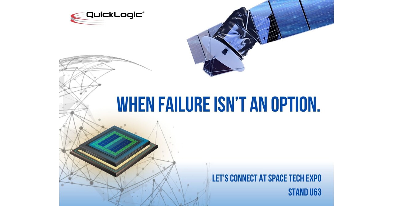 QuickLogic to Showcase Advanced eFPGA Hard IP Solutions at Space Tech Expo Europe 2024
