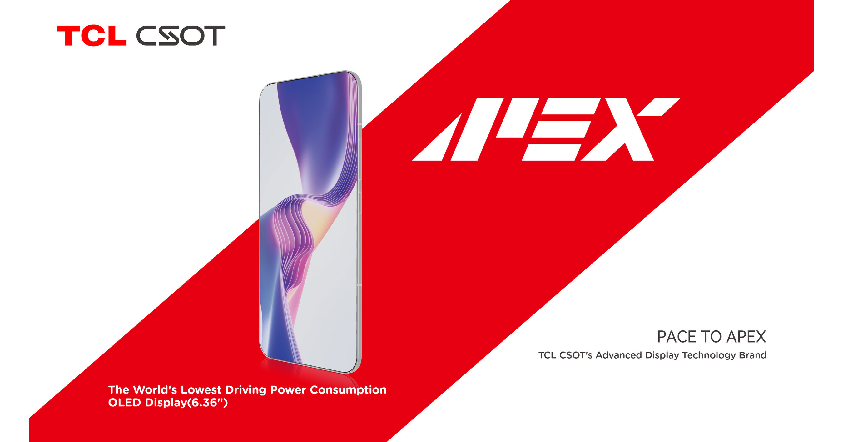 TCL CSOT Unveils APEX: An Advanced Display Technology Brand to Redefine Visual Experience