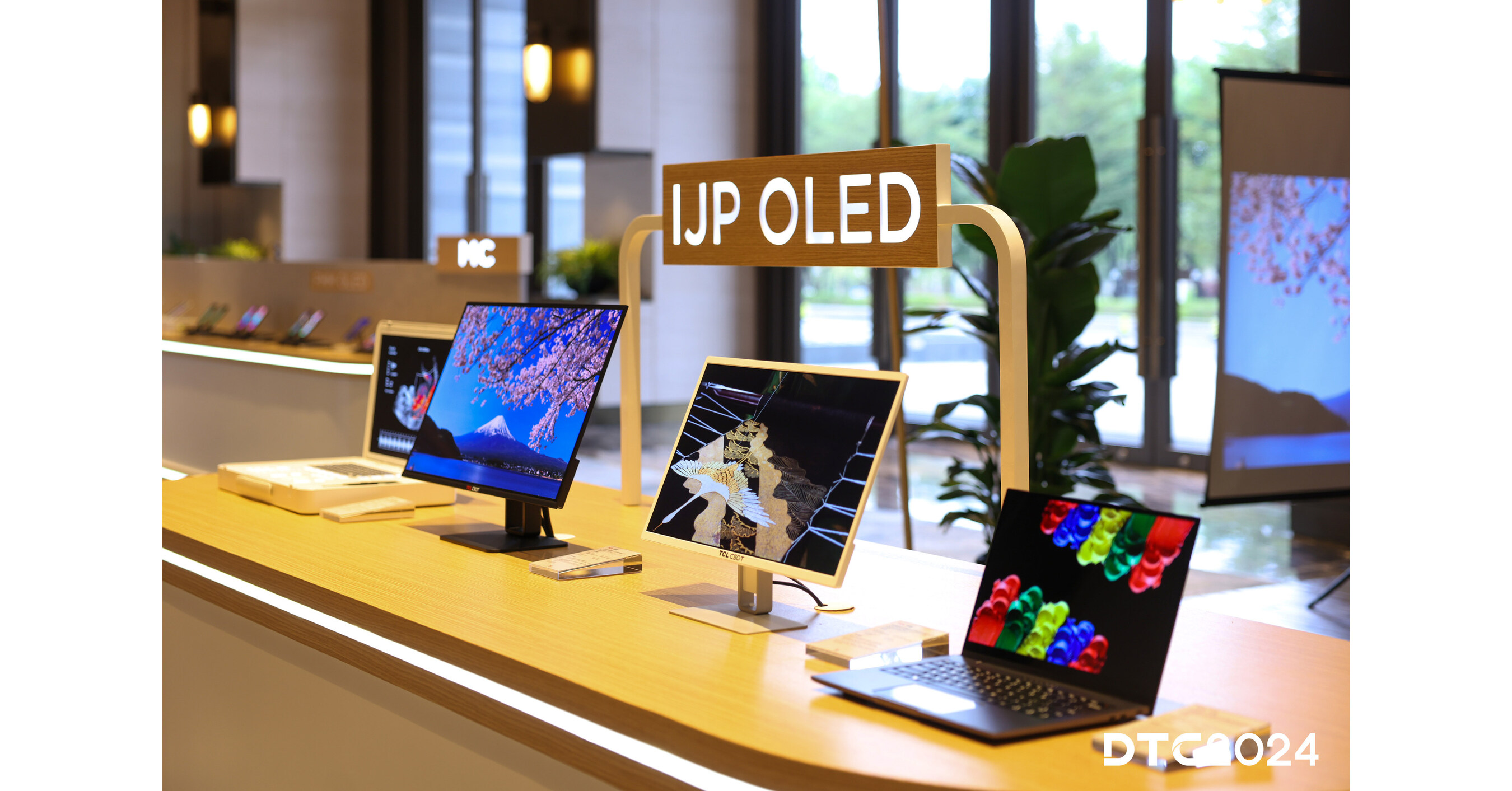 TCL CSOT Announces the Mass Production of Inkjet Printing OLED at DTC2024