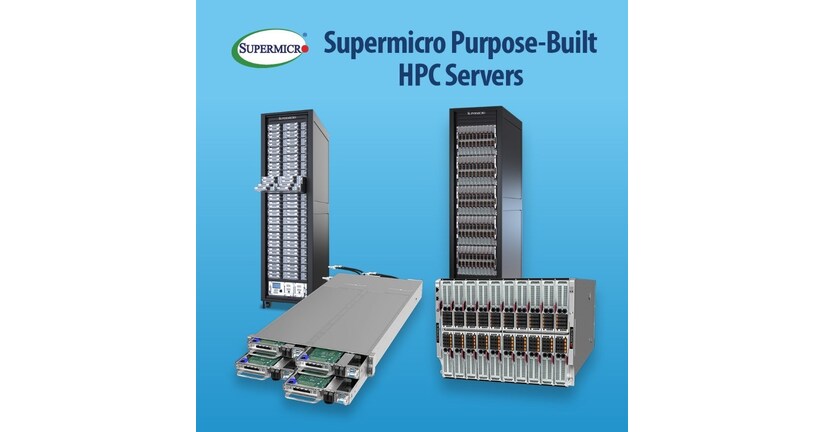 Supermicro Showcases Largest Portfolio of HPC-Optimized Multi-Node Systems at SuperComputing 2024