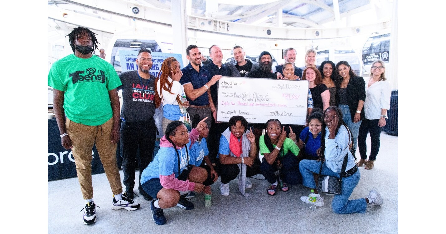 Cloudforce's Largest Donation to Create Tech Opportunities for Local ...