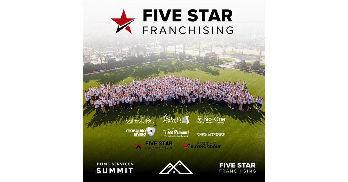 Five Star Franchising recognizes best franchise owners at Home Services ...