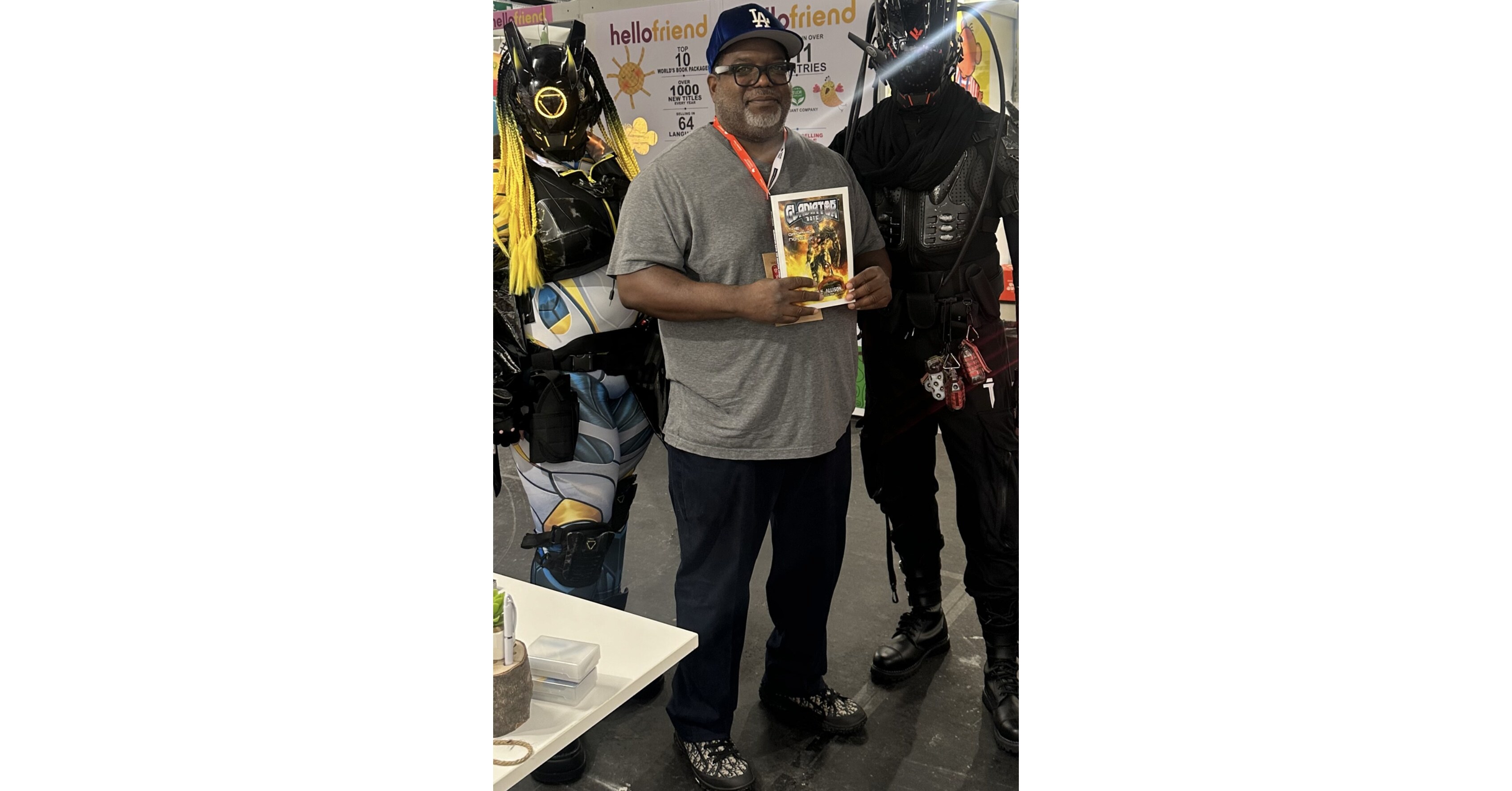 New Graphic Novel 'Gladiator Bots' Explores Relationship of Man and Machine