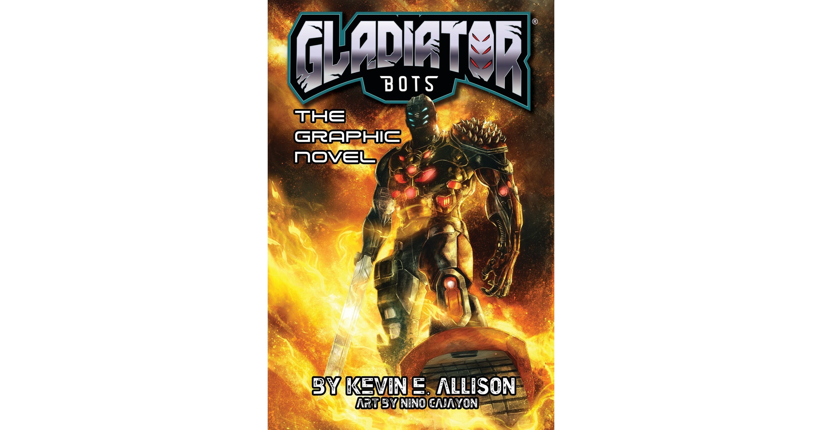 New Graphic Novel 'Gladiator Bots' Explores Relationship of Man and Machine