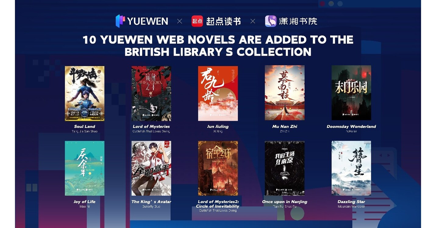 British Library and Yuewen Commence Three-Year Collaboration