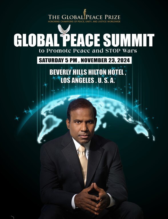 Dr. KA Paul Returns to America to Inspire Peace and Unity at Global ...
