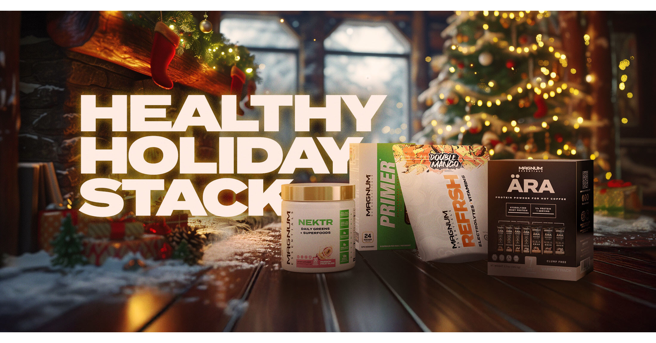 Magnum Nutraceuticals' Holiday Stack Offers Premium Nutritional Support On-the-Go