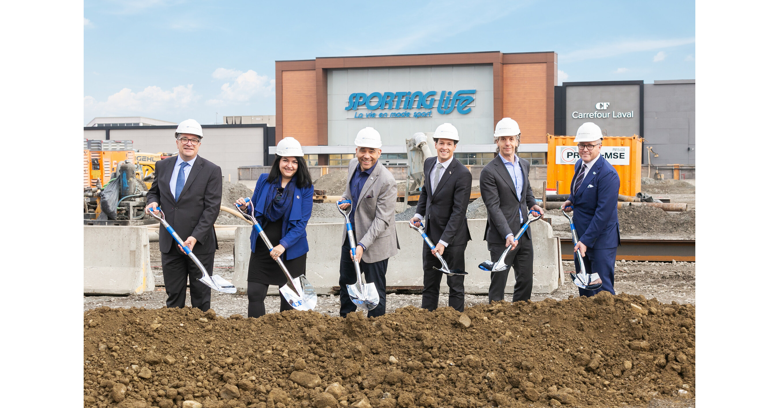 Cadillac Fairview inaugure la construction d'un deuxième projet résidentiel locatif dans le ...