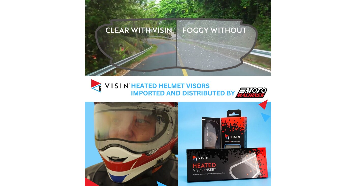 VISIN Brings NASA-Grade Technology to Motorcyclists with New Heated ...