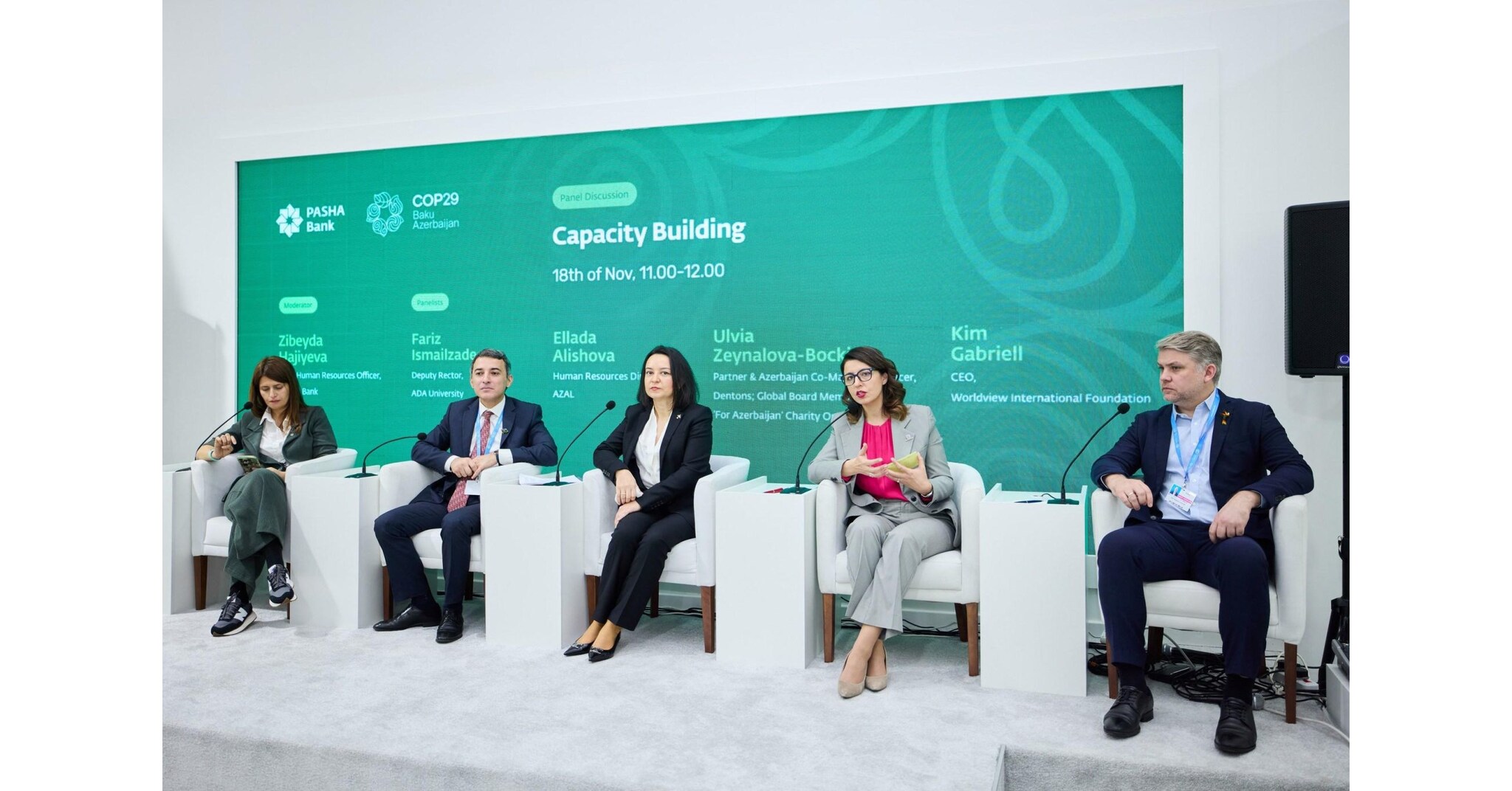 PASHA Holding Hosts Panels at COP29 on Digitalization, Governance, and ...