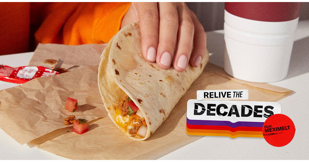 Taco Bell Canada Unwraps the Past with the Return of Two Throwback Fan ...