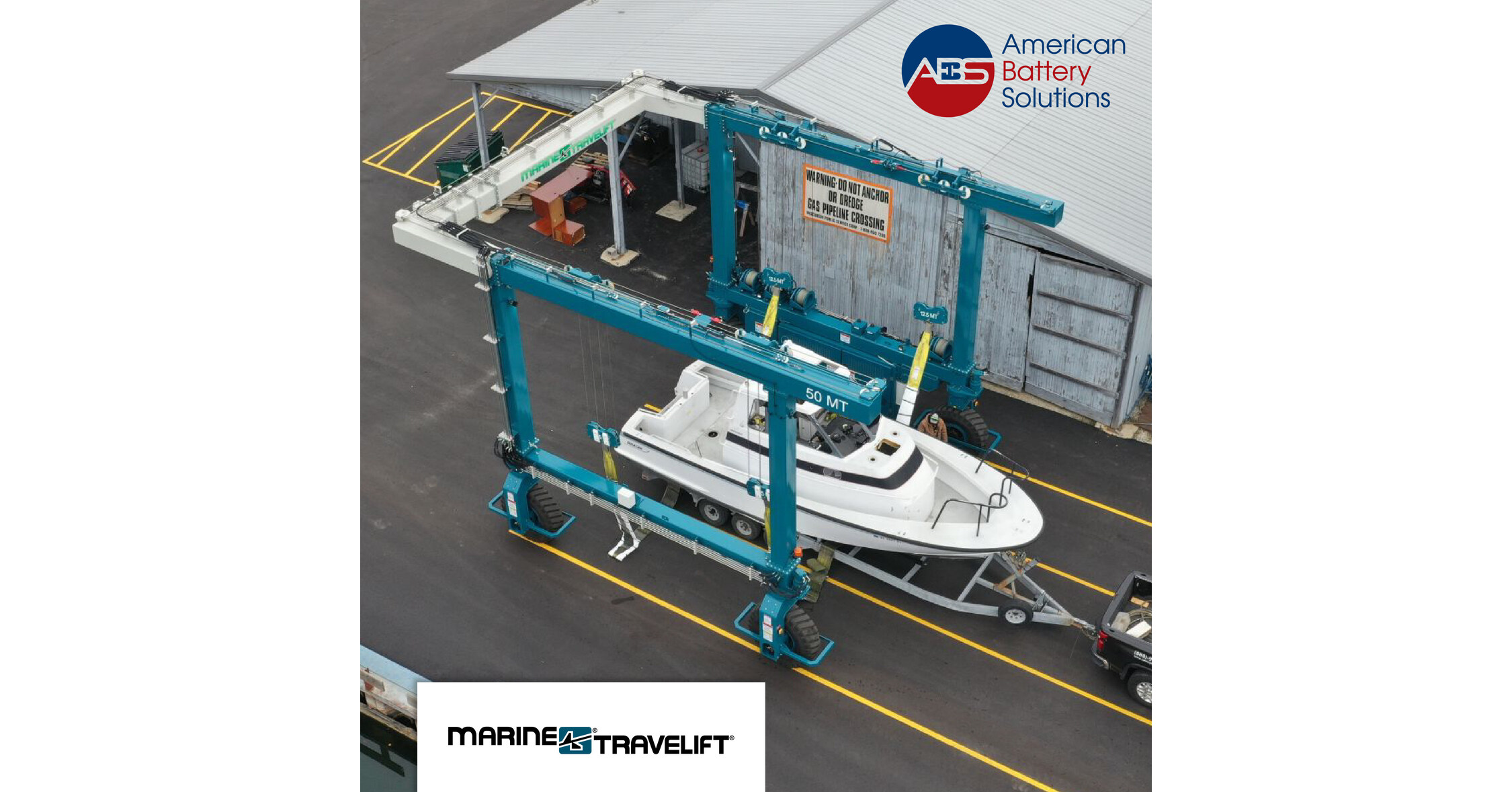 American Battery Solutions Powers Marine Travelift's New Electric ...