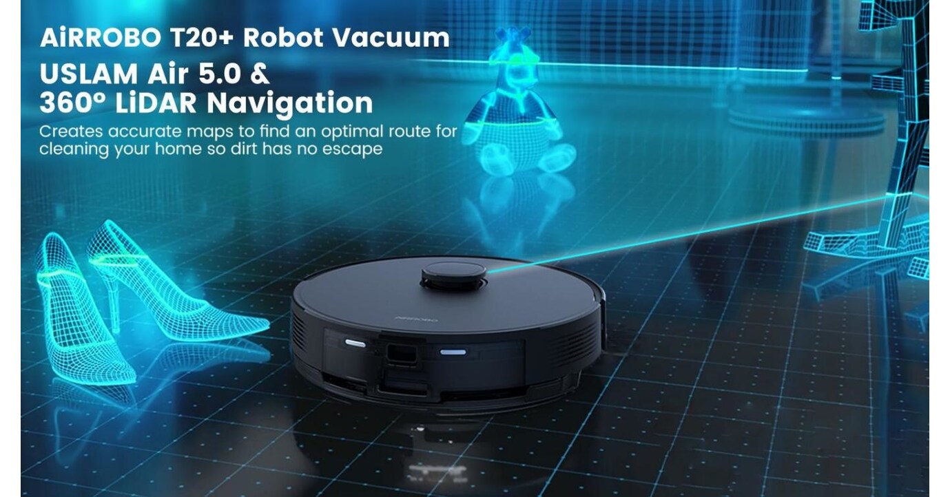 AiRROBO Launches the T20+ Robot Vacuum: Revolutionizing Home Cleaning ...