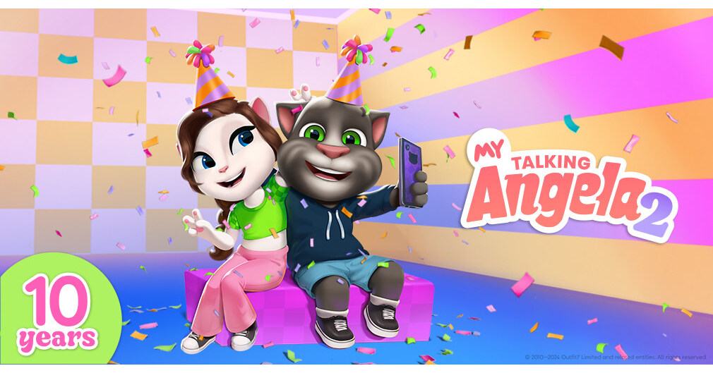 Outfit7 Celebrates My Talking Angela's 10th Anniversary with a Special ...