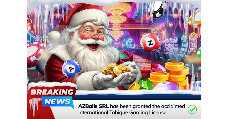 AZBalls SRL Acquires Prestigious Tobique Gaming License