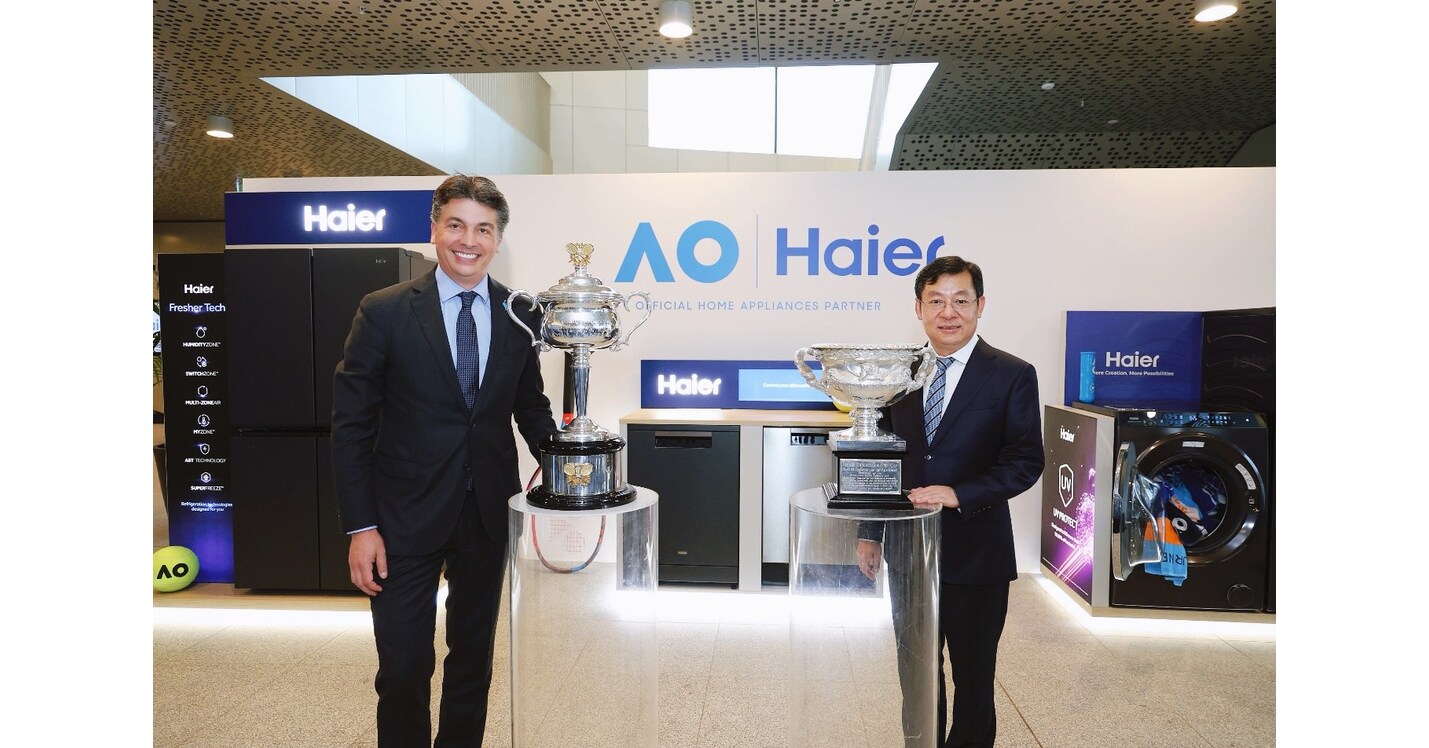 Haier Named Official Partner of the Australian Open for 2025-2027