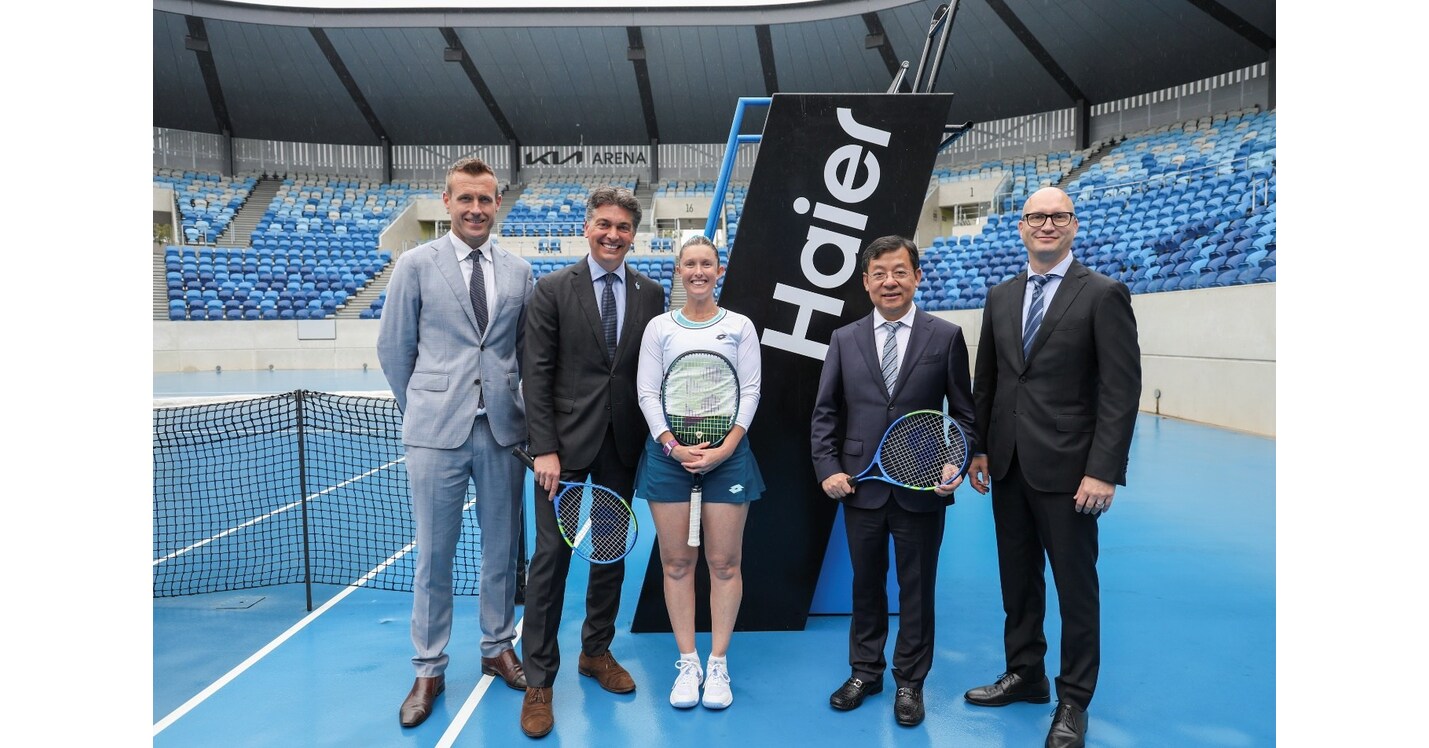 Haier Named Official Partner of the Australian Open for 2025-2027