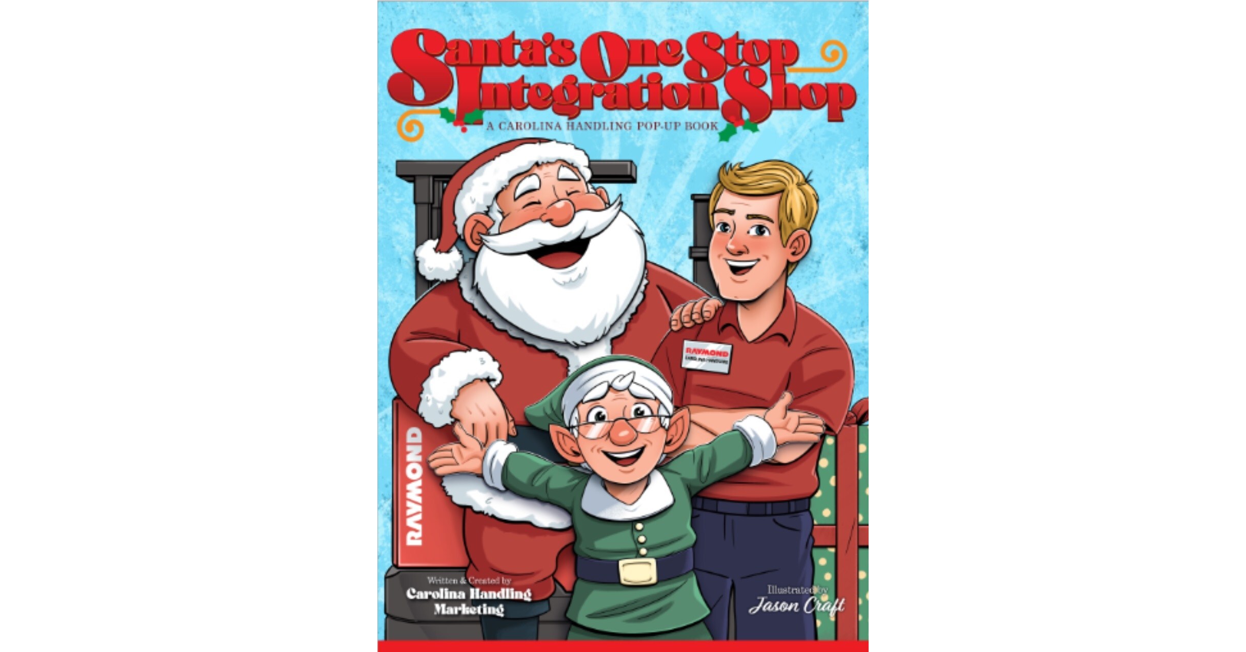 CAROLINA HANDLING PUBLISHES CHILDREN'S HOLIDAY POP-UP BOOK, SANTA'S ONE ...