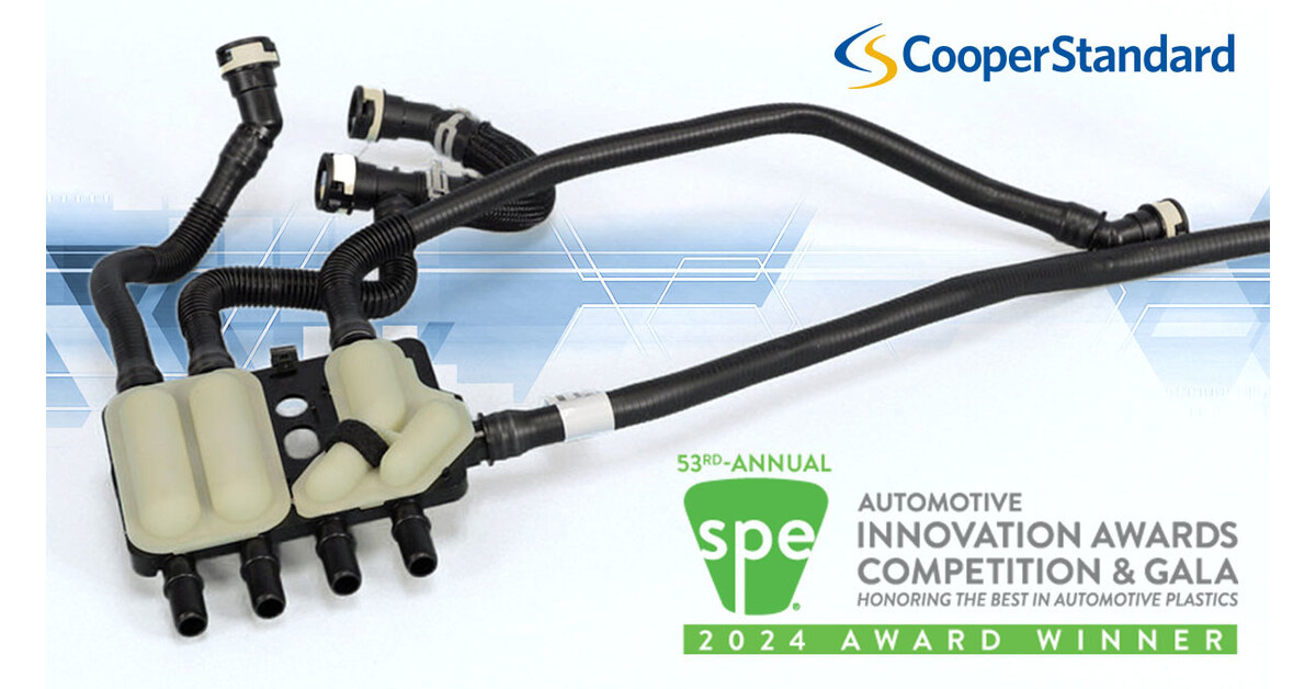 Cooper Standard's Plastic Coolant Hub Technology Named SPE® Automotive ...