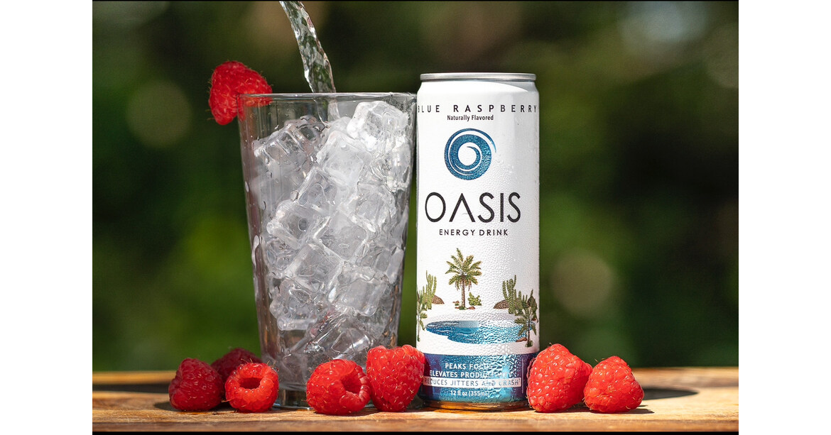 Oasis Energy Drink Launches with a Guilt-Free, Natural Boost for Busy ...