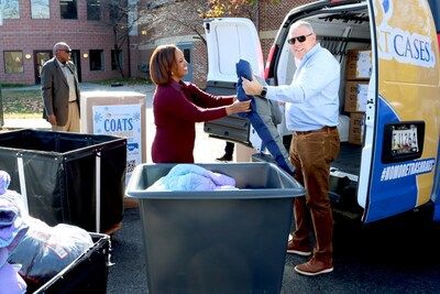 CNN's Laura Coates and Comfort Cases Unite for "Coats for a Cause" Coat ...