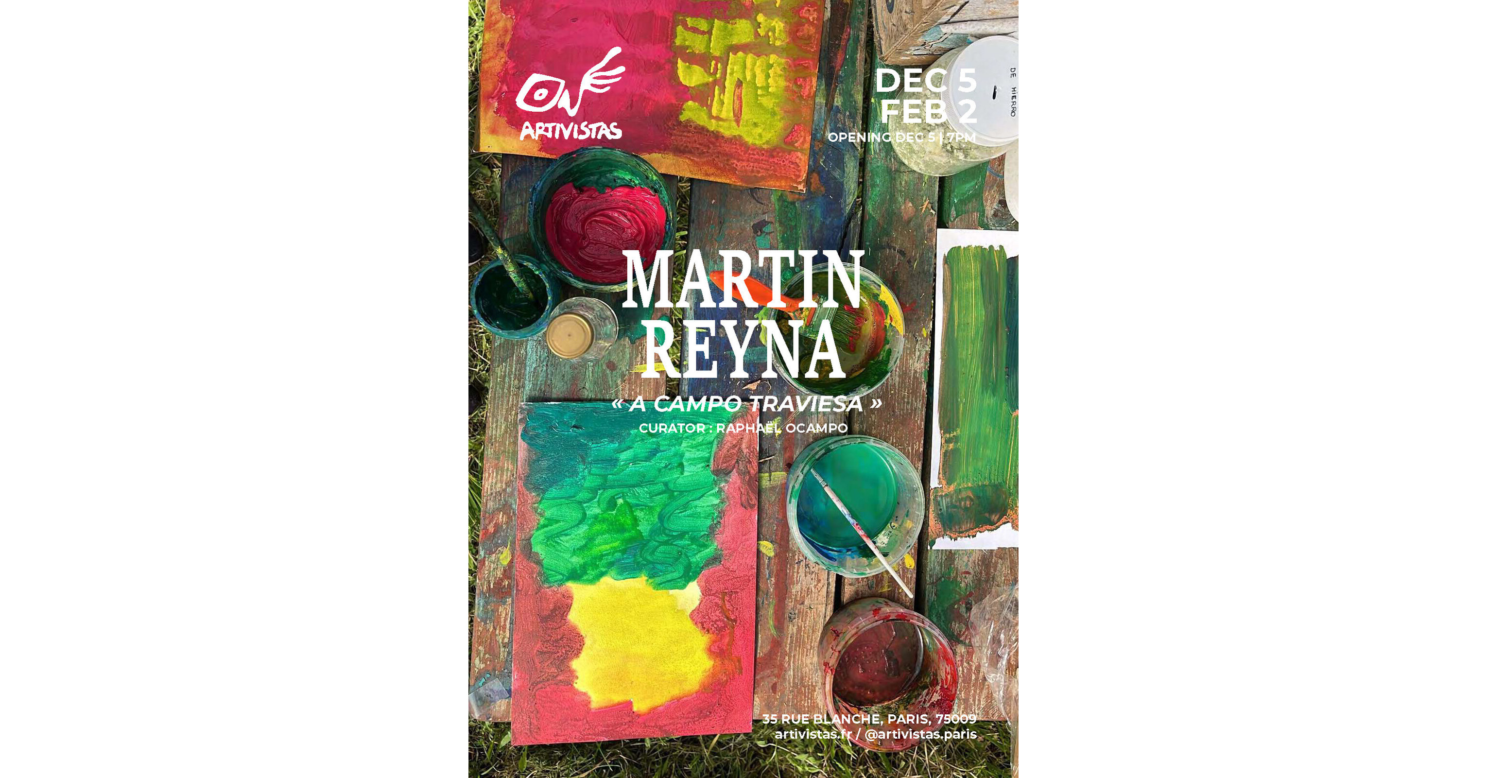 Artivistas presents contemporary Argentinian artist Martín Reyna: A ...