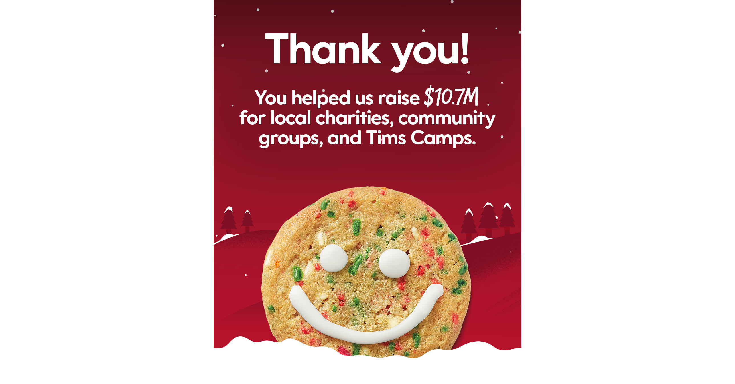 Tim Hortons Holiday Smile Cookie campaign raises $10.7 million for ...