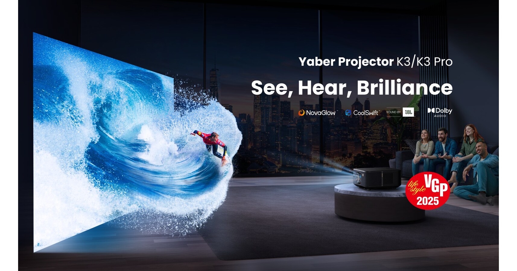 Yaber K3 Series Honored with VGP Award for Outstanding Audiovisual ...