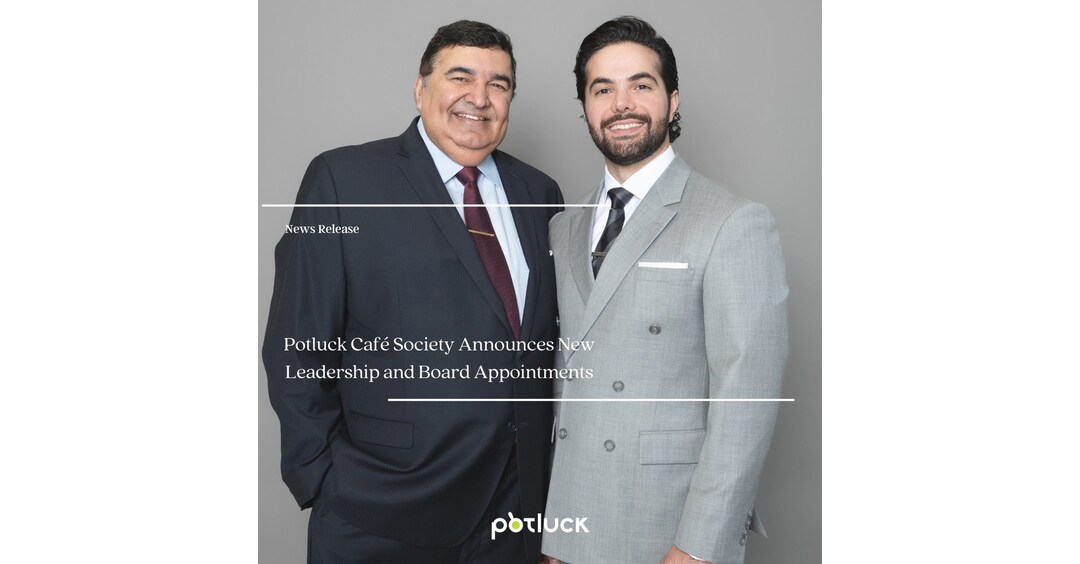 Potluck Café Society Announces New Leadership and Board Appointments
